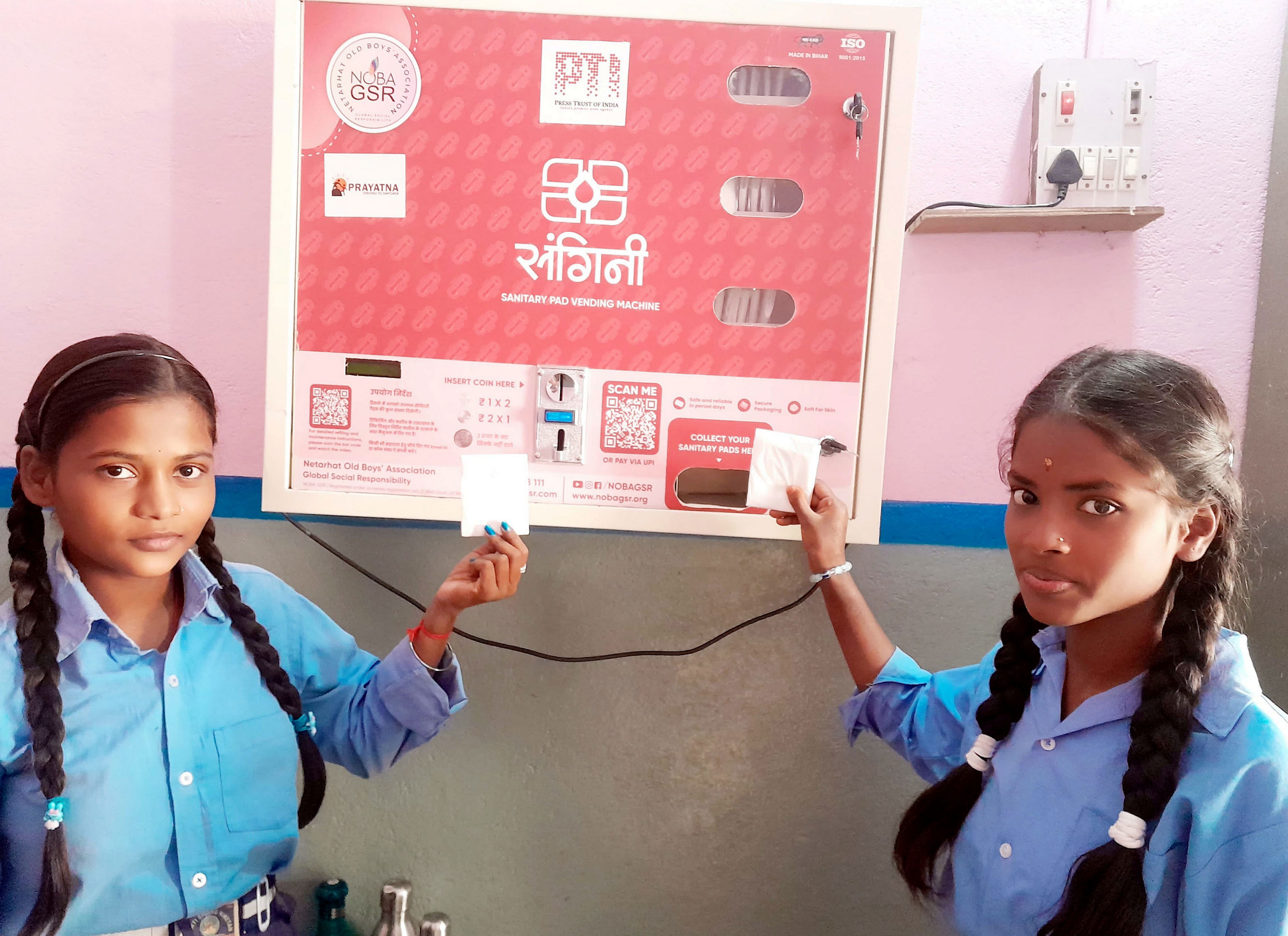 Sangini initiative fights period poverty in Begusarai with sanitary pad