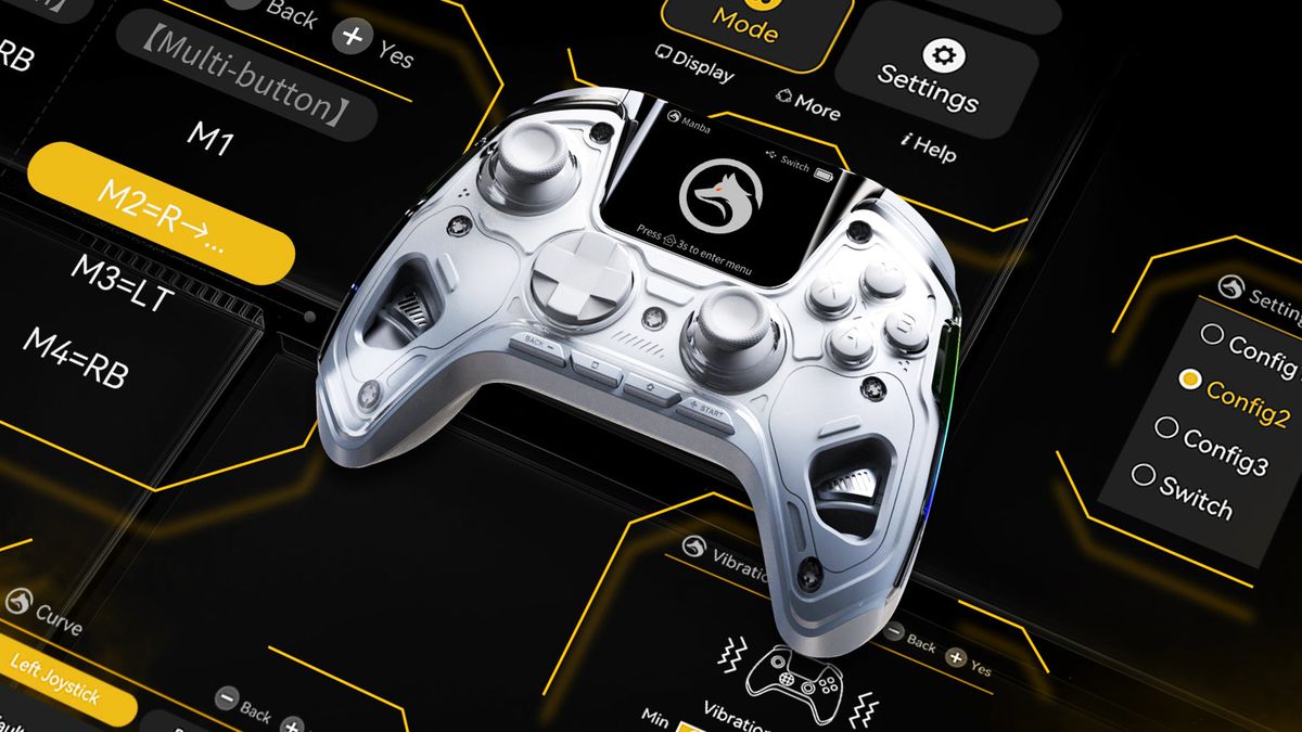Este innovador mando para Steam Deck y PC tiene hasta pantalla, pero lo ...