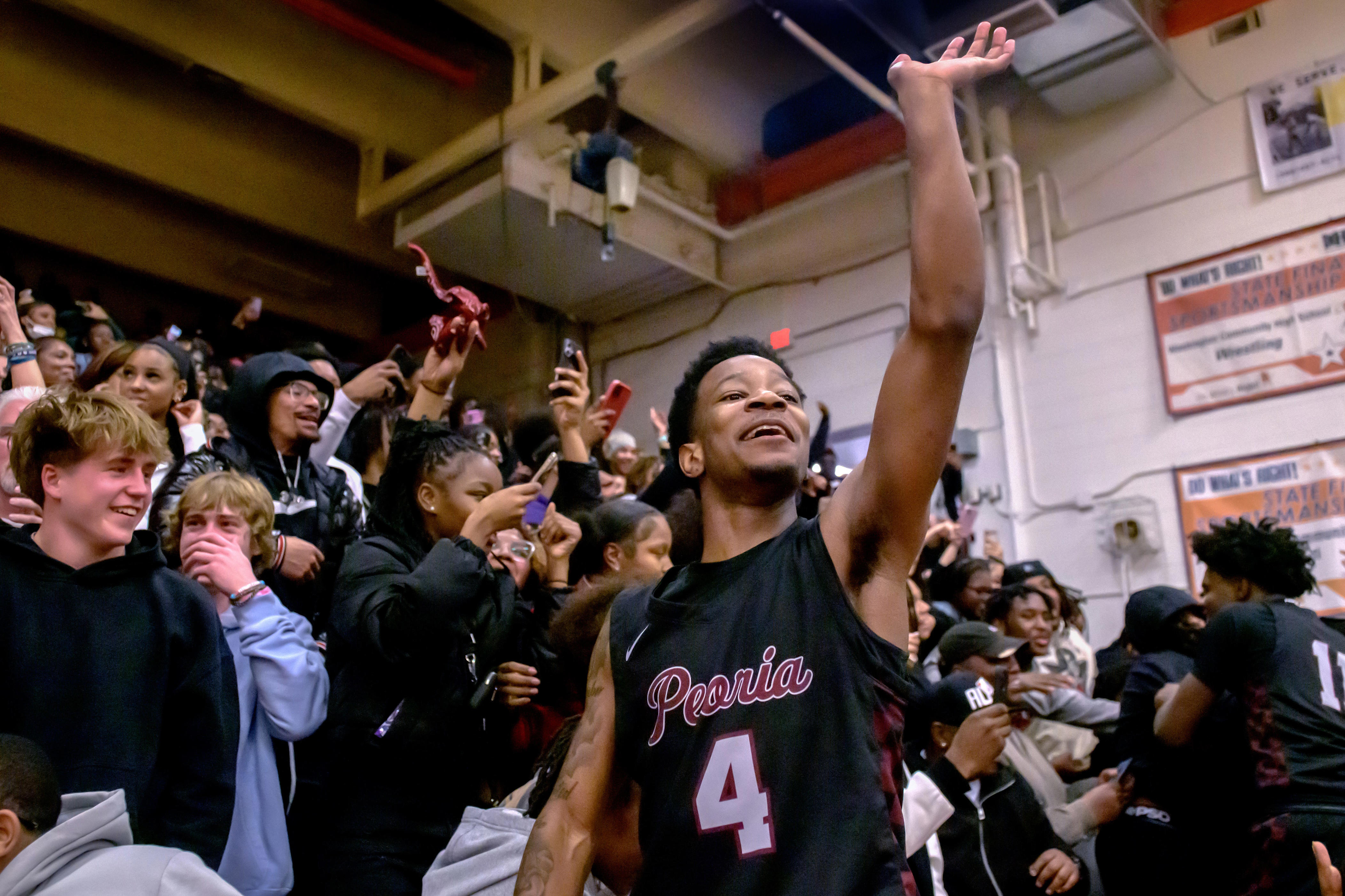 Lion kings: Peoria High tops Metamora in IHSA sectional basketball ...