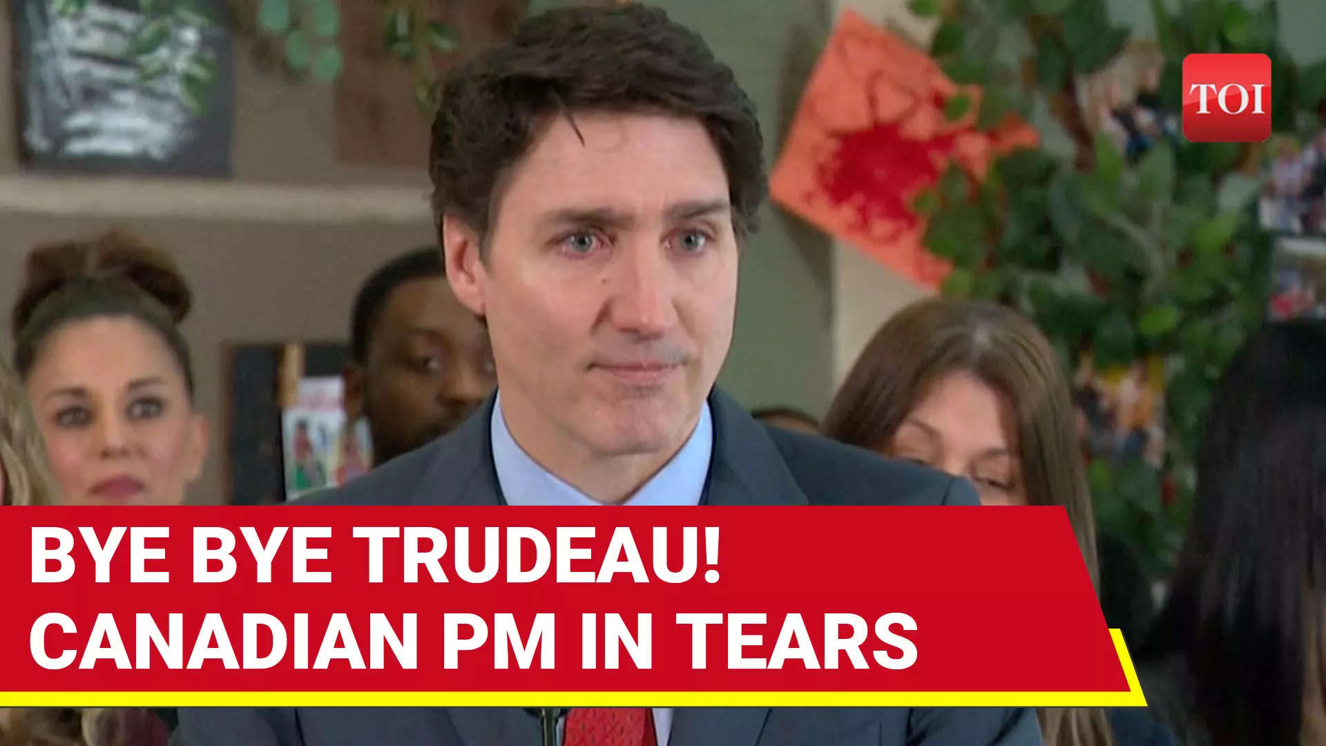Trudeau Cries On LIVE TV Amid Trump Trade War; Emotional Presser Ahead ...