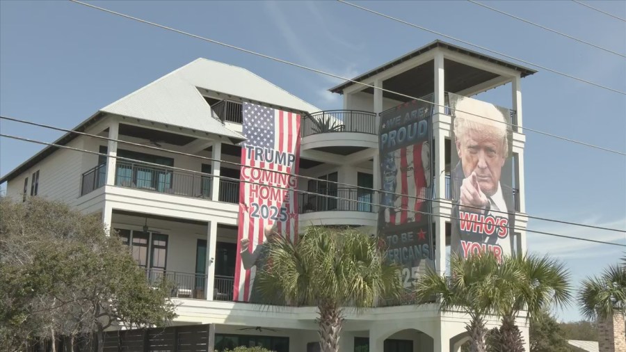 Viral 30A Trump banner homeowner wins lawsuit against Walton County