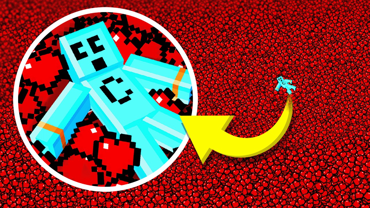Gaining one billion hearts to become invincible in the game