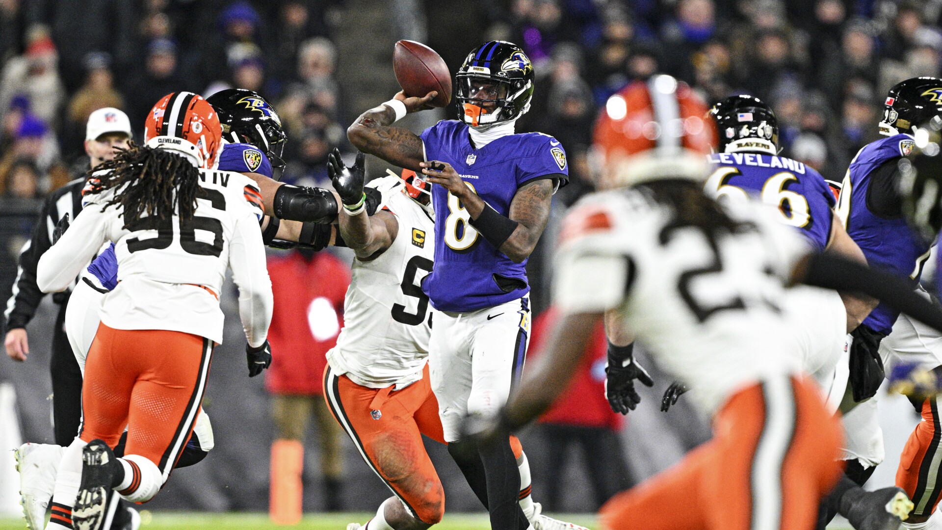 Browns won't tender edge James Houston