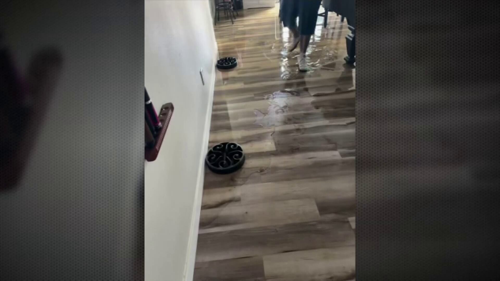 Chandler woman out of home after burst city pipe flooded apartment