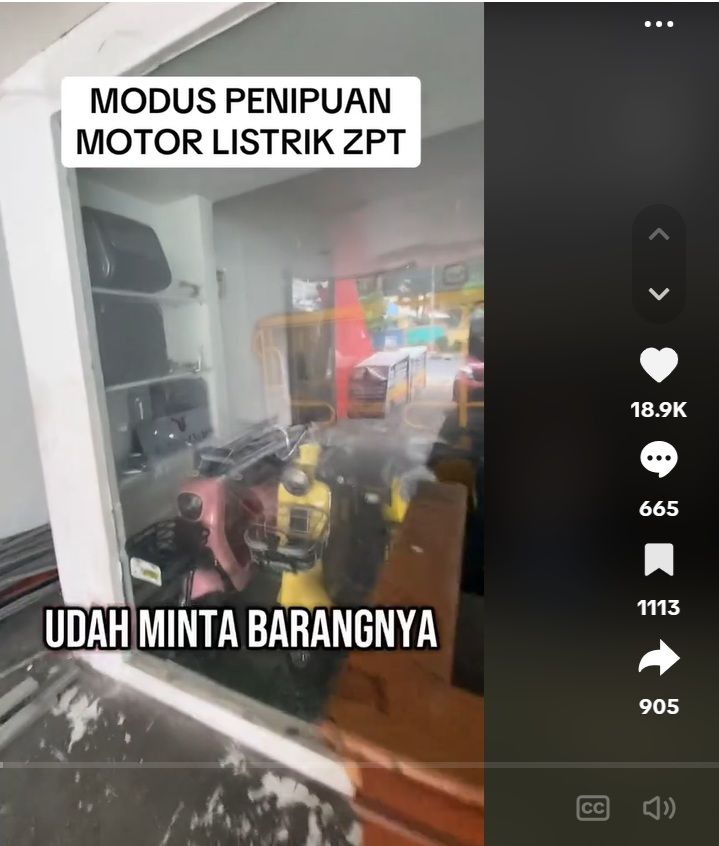 Gudang Penyimpanan Motor Listrik ZPT Digrebek Konsumen, Hasilnya ...