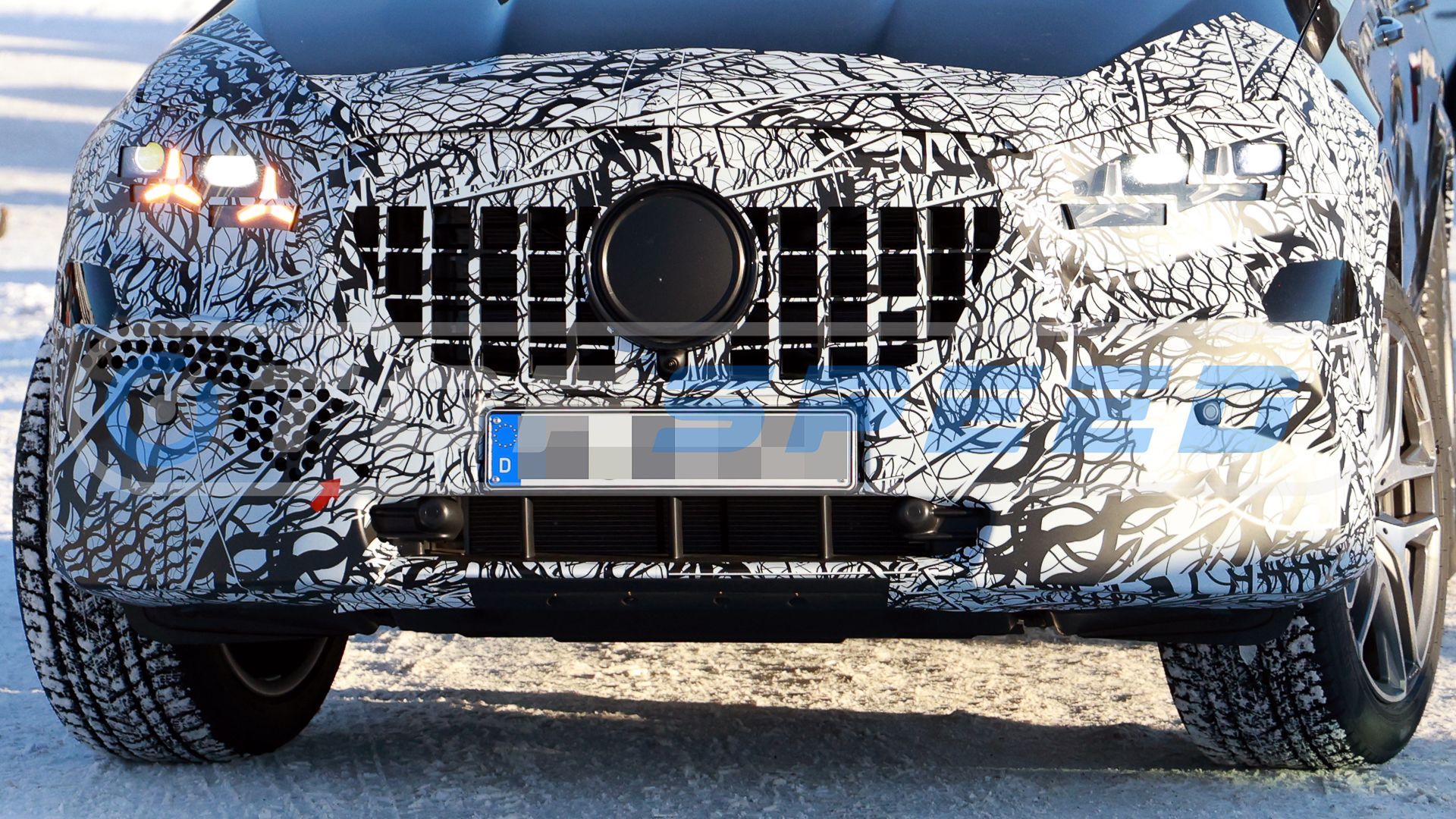 2026 Mercedes-AMG GLE 53 Coupe-SUV Spied With A Sharper Design