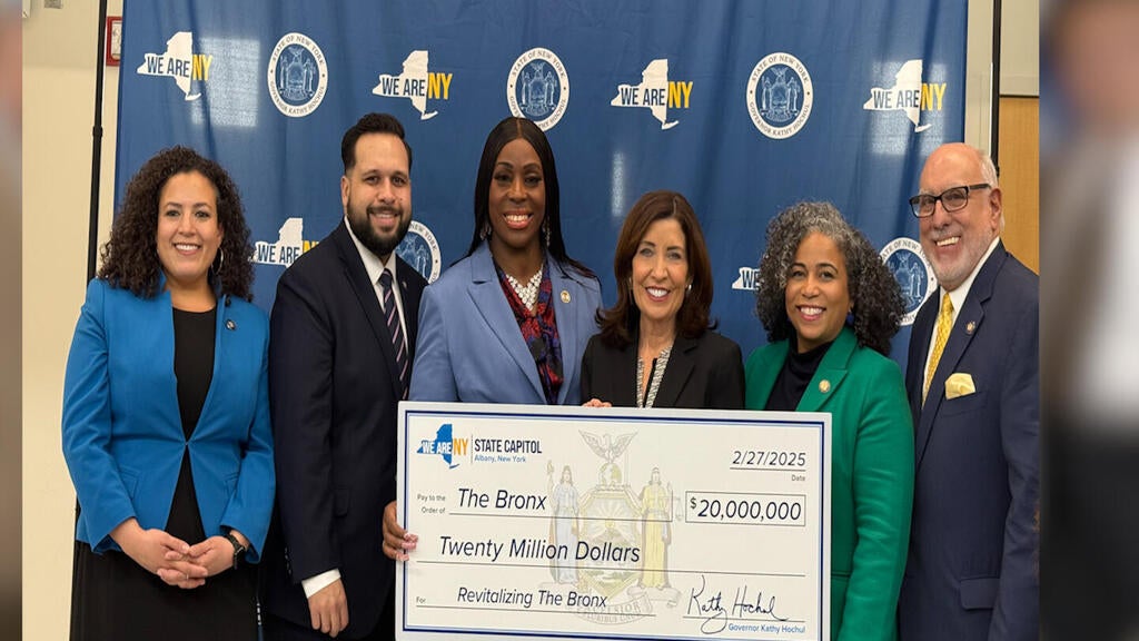 Bronx awarded $20 million grant for multiple beautification projects