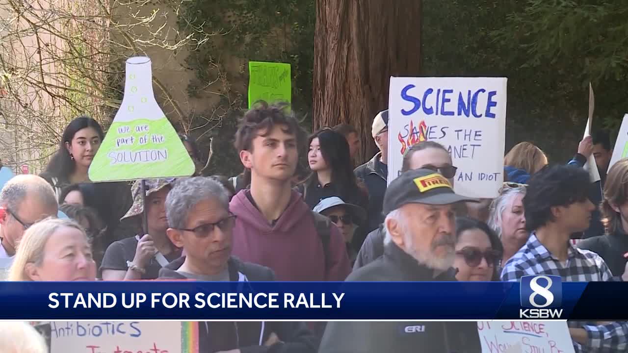 UC Santa Cruz protests federal cuts to science funding