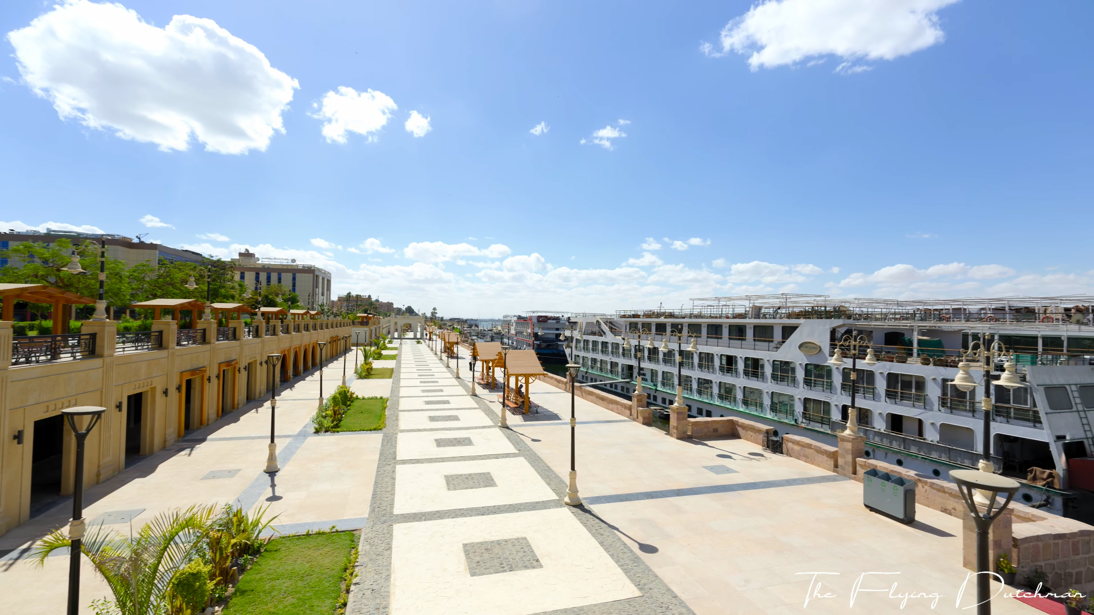 A Mesmerizing Walk by the Nile - Luxor Cruise Port’s Best Scenic Route (4K)