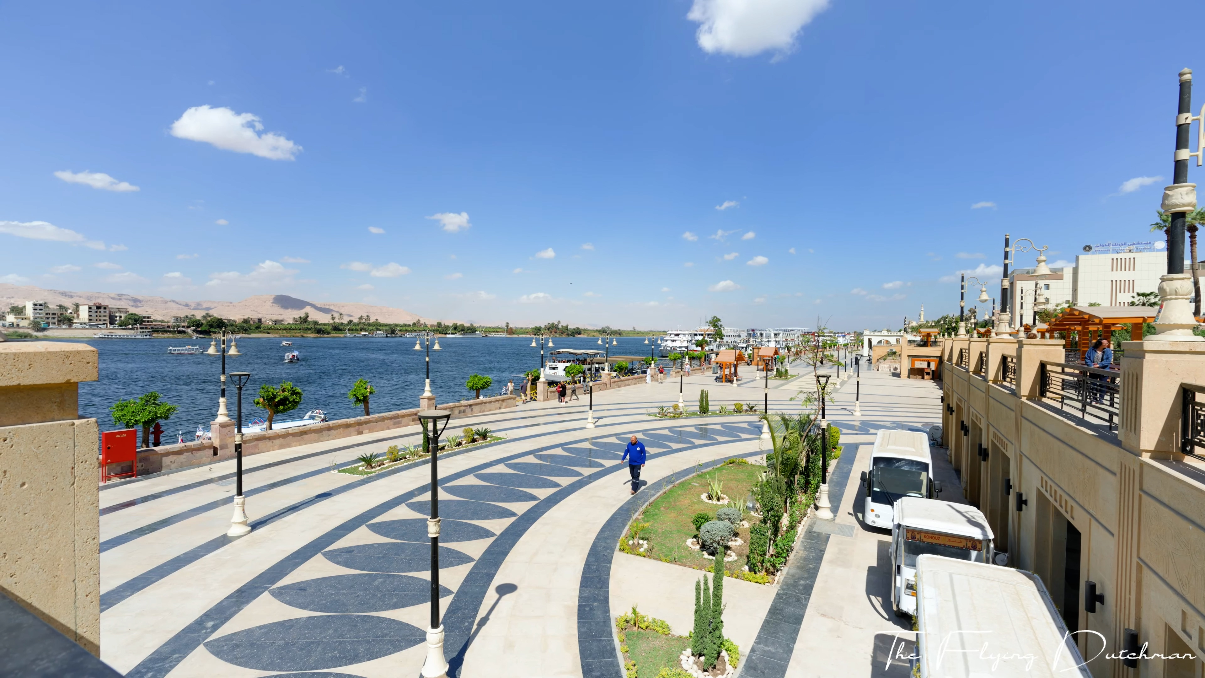 Luxor’s Most Picturesque Walkway | A Breathtaking Stroll by the Nile (4K)