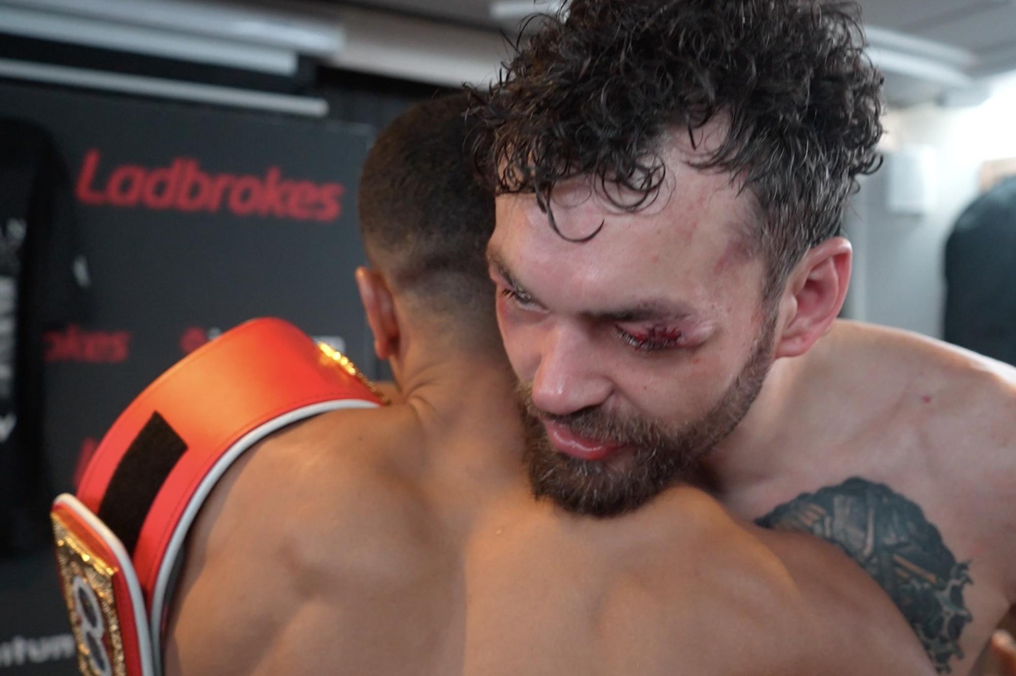 Watch as Brighton boxer Harlem Eubank embraces Tyrone McKenna in ...