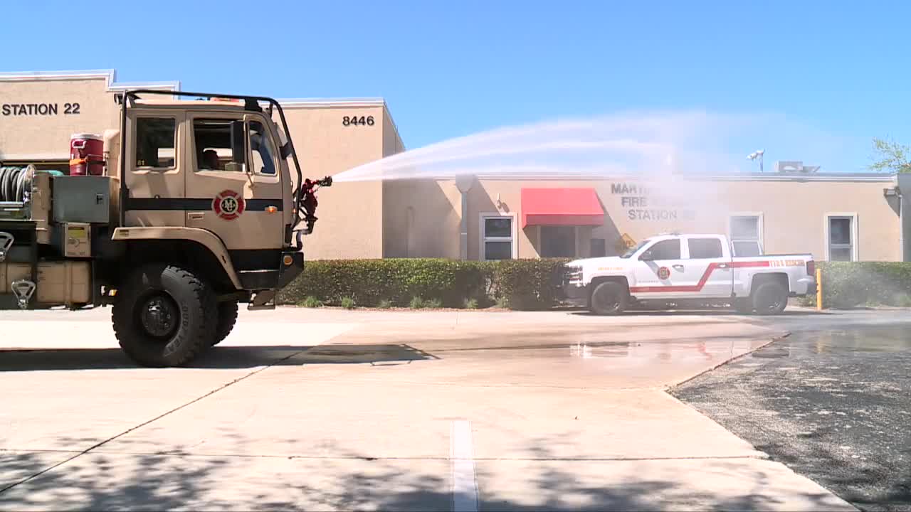 Martin County Fire Rescue warns of dry conditions as brush fire season ...