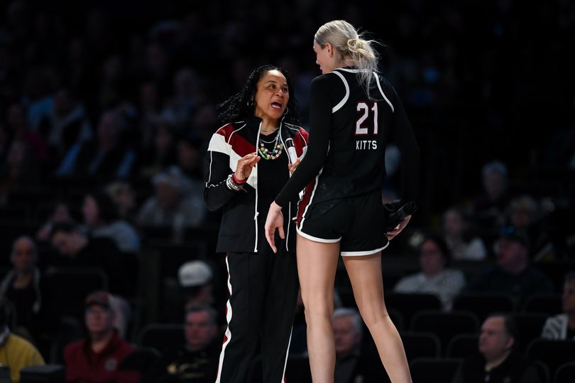 Chloe Kitts forced to apologize to Dawn Staley after slip-up in South ...