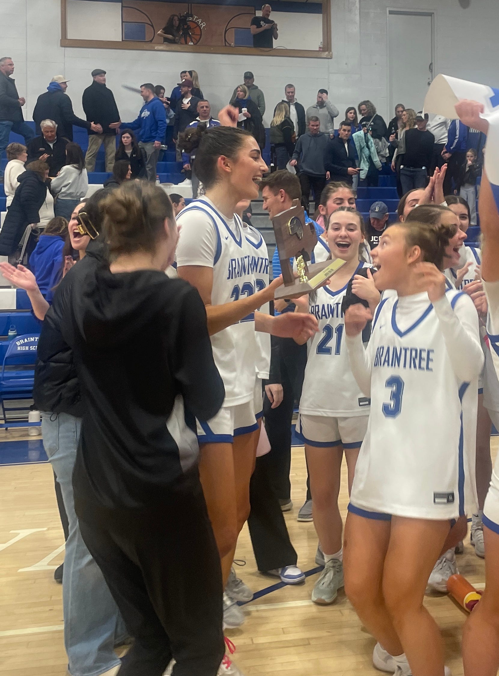 Once cut from varsity, Spadorcia now leading Braintree girls basketball ...