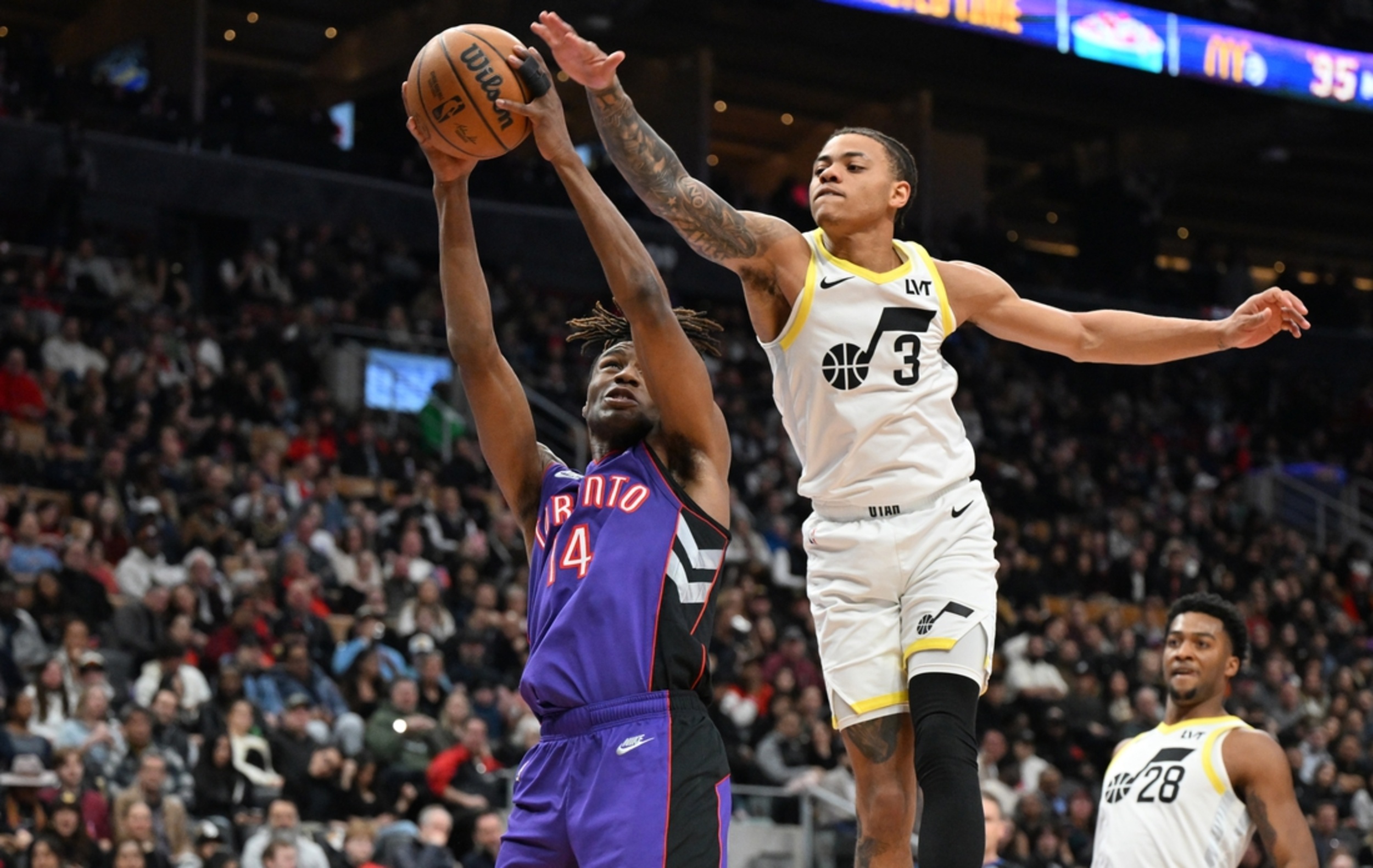 Immanuel Quickley, Raptors extend Jazz's road skid