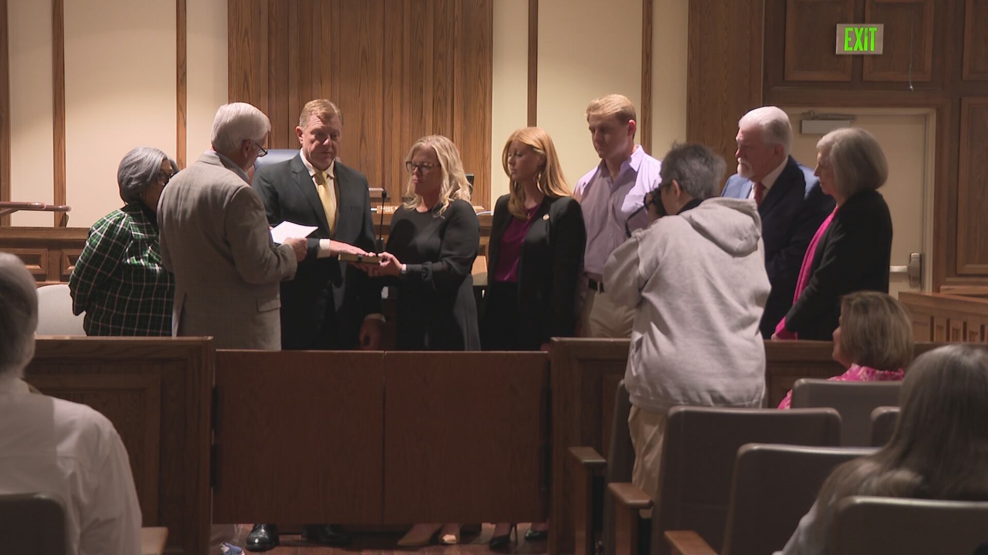 Eric Watson officially sworn in as Ruston Police Chief
