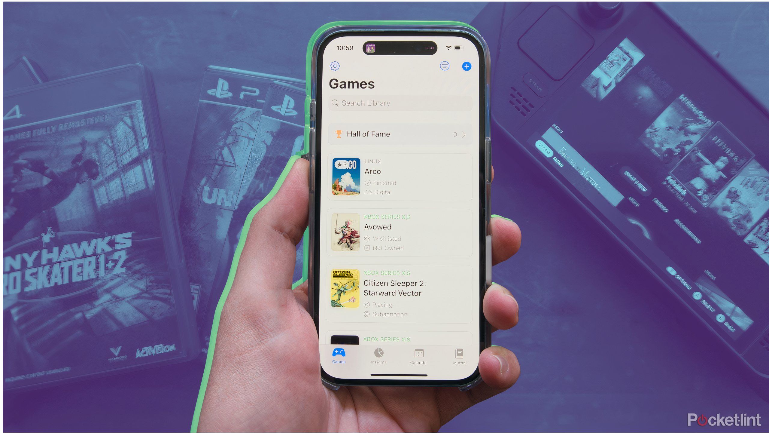 I found the closest thing to Letterboxd for video games