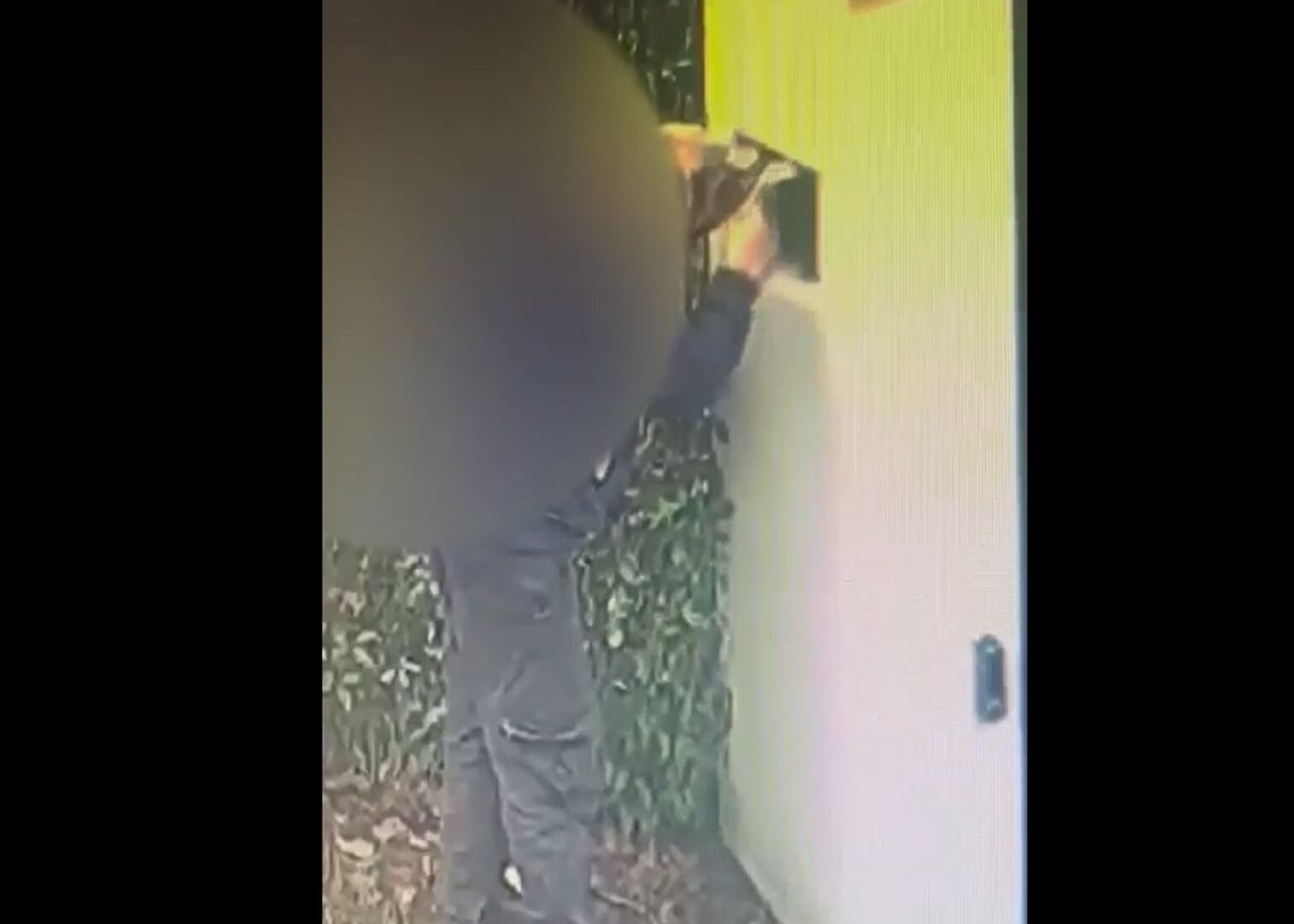 Watch: Fraudster caught on camera using a device to dip into a post box ...