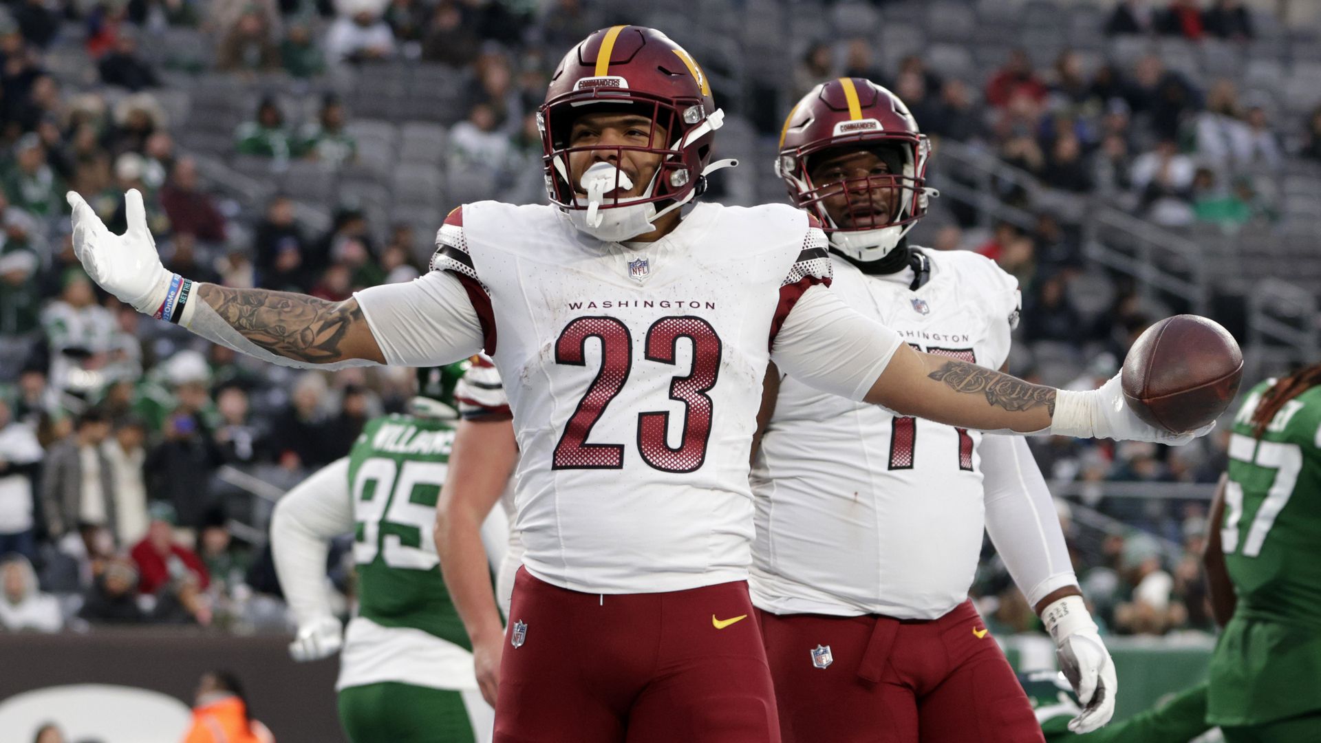 Washington Commanders Roster Moves: Chris Rodriguez gets exclusive ...