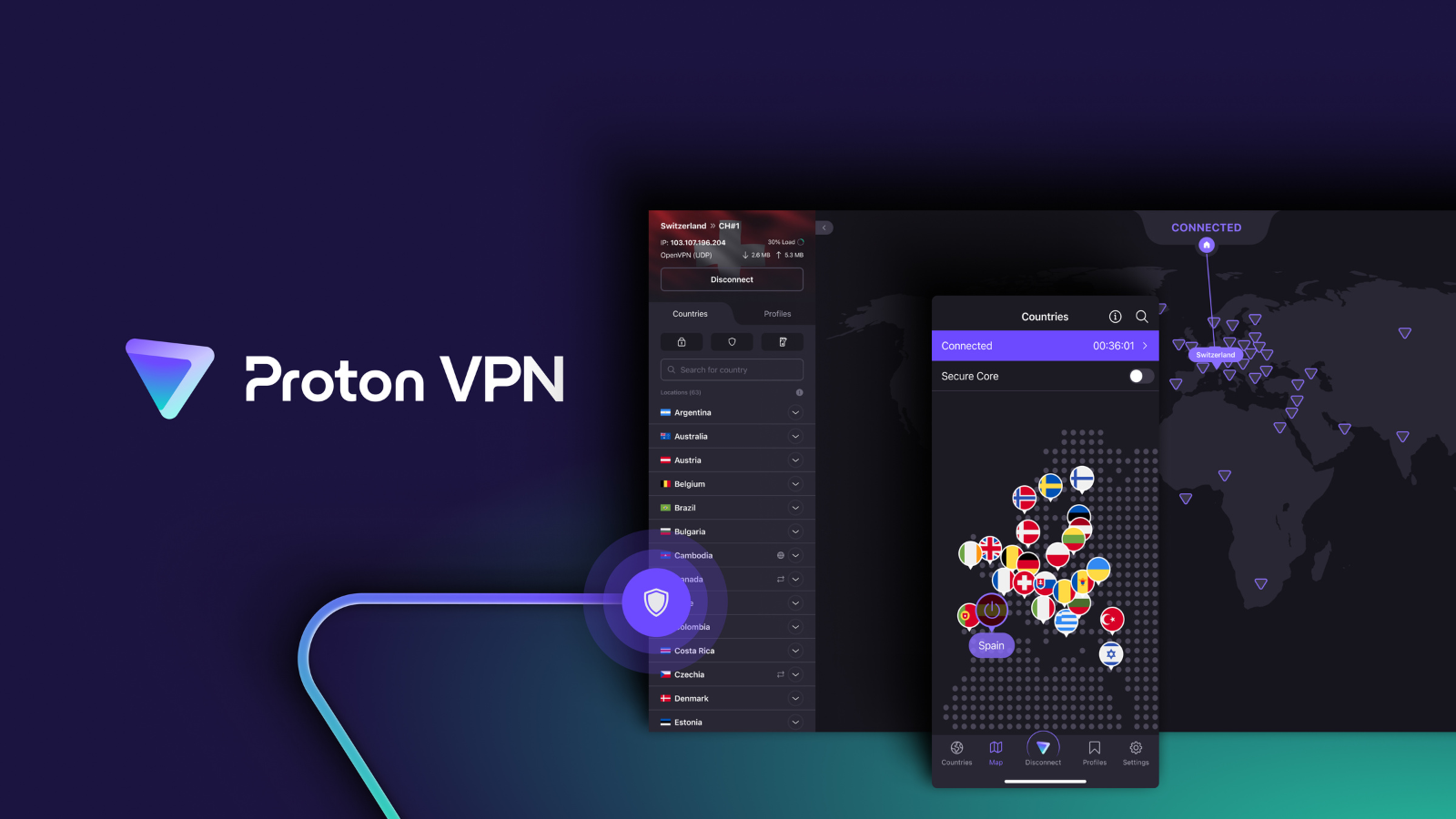 Proton VPN review: Premium, proven privacy and a free tier with no data ...