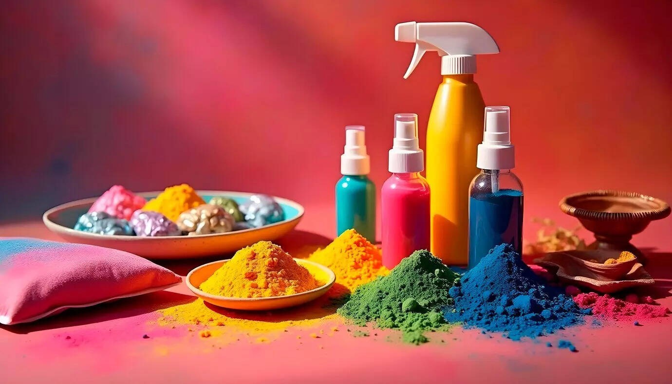 Holi 2025: Say No To Chemicals! Make Organic Holi Colours At Home