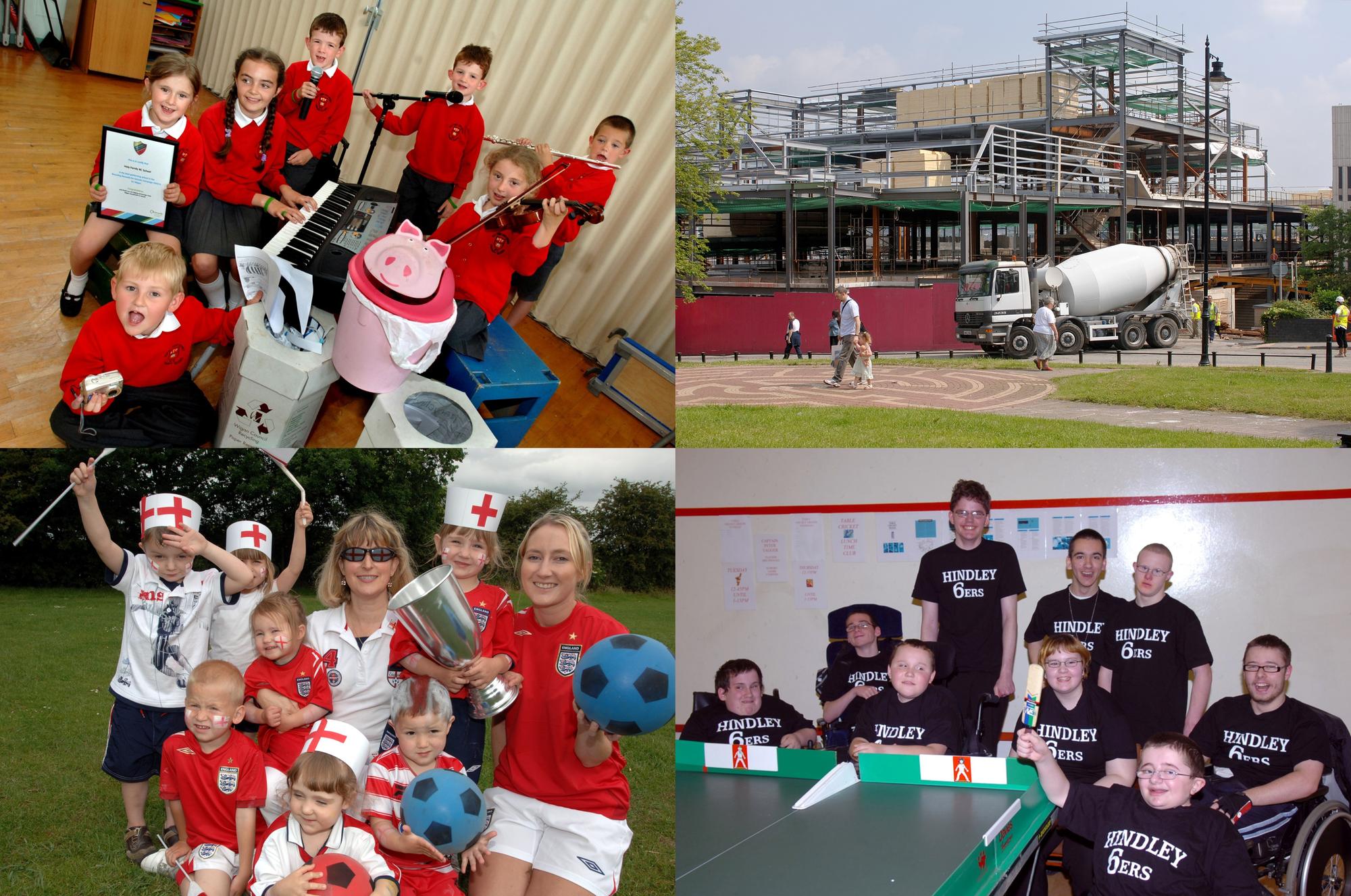 Wigan news in pictures from 2006 and 2008