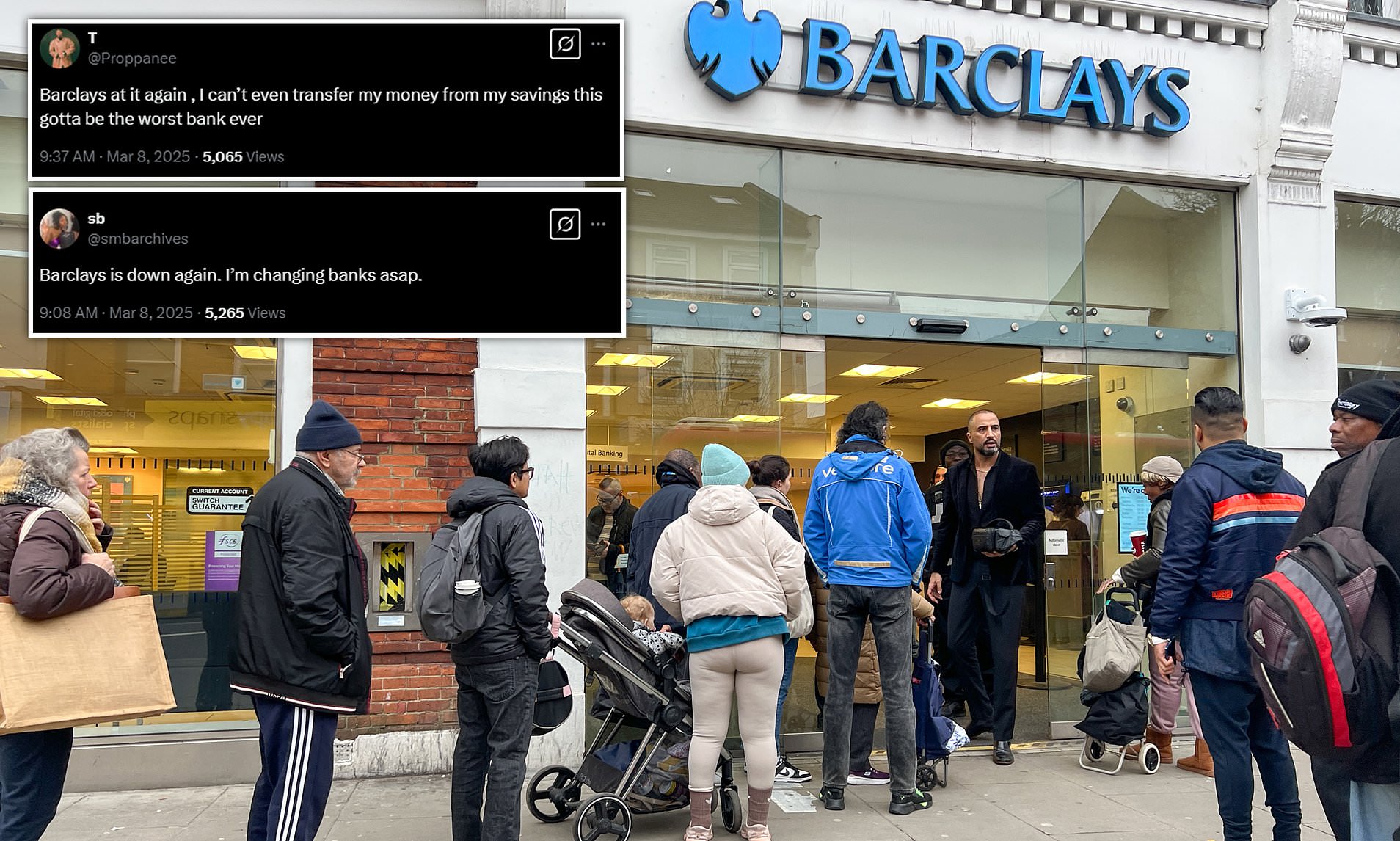 Barclays customers name it 'worst bank ever' as bank faces mass exodus