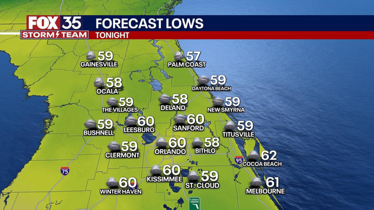 Orlando weather: Sunshine, chance of isolated storms highlight Saturday ...