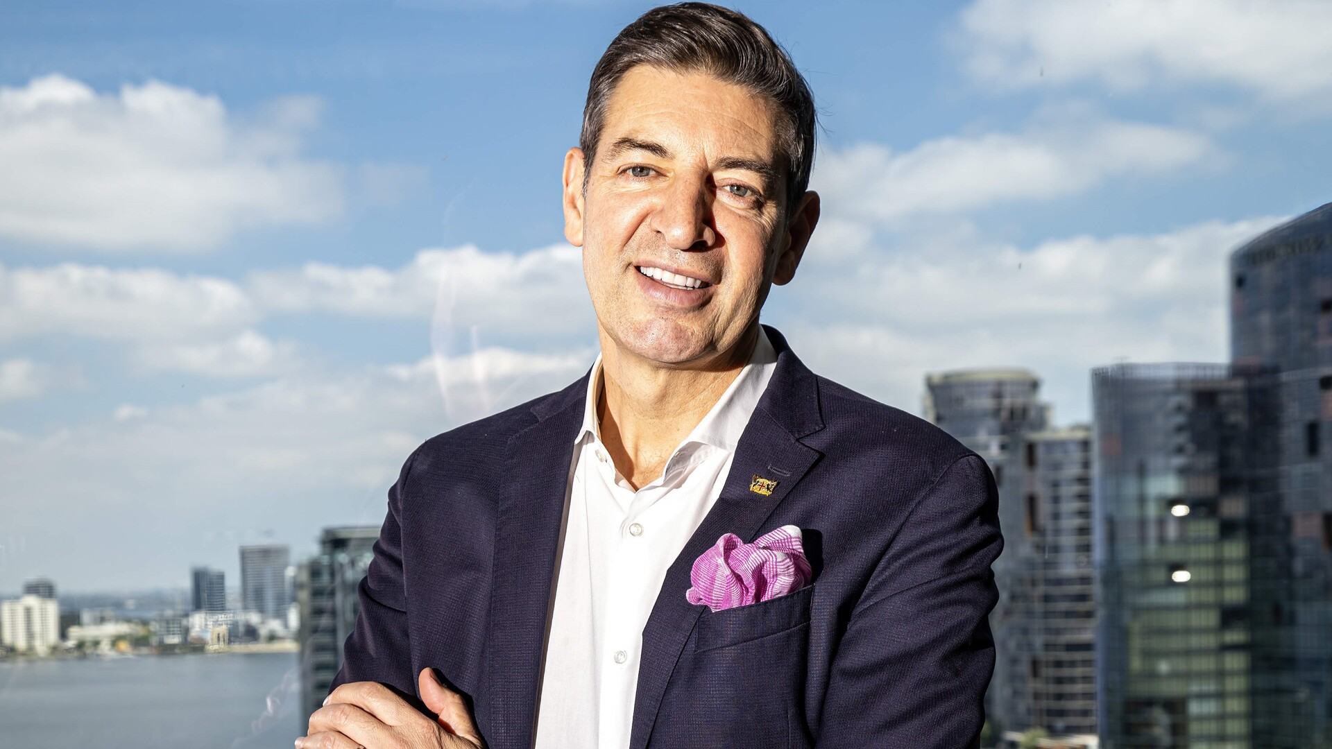 Basil Zempilas staggering to get over the line