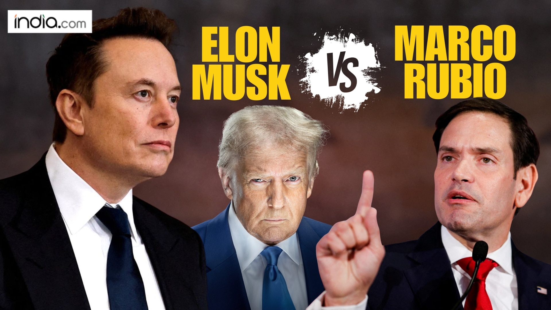 Trump settles the Elon Musk and Marco Rubio clash during Republicans ...