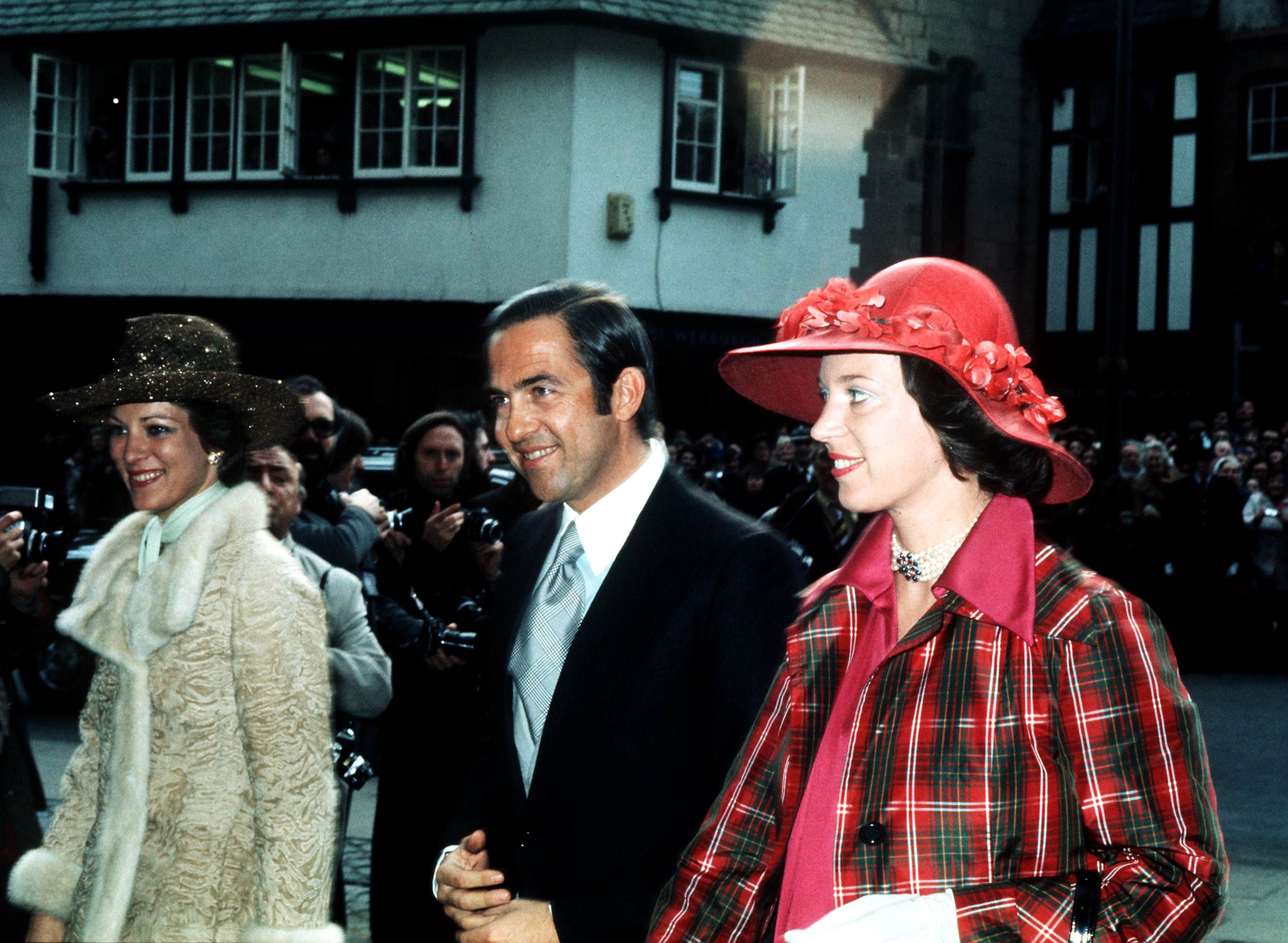 ⁠50 años de la boda de Patrick Anson, quinto conde de Lichfield, y Lady ...