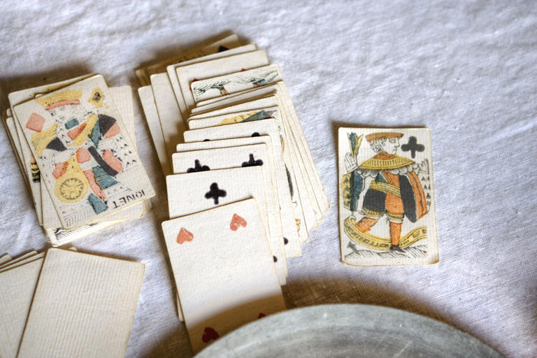 Antique Playing Cards You Could Bet On