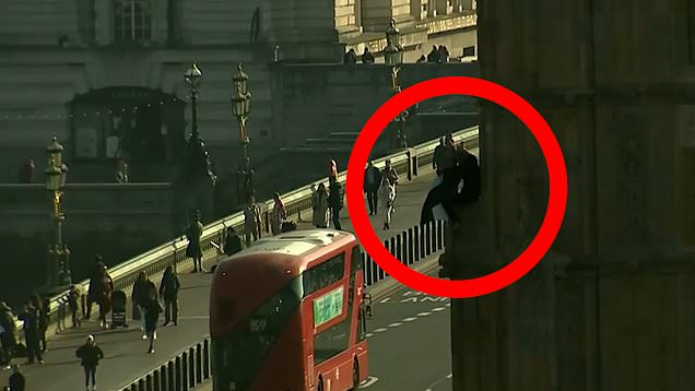 Man who climbed Big Ben’s tower threatens to go higher while bleeding ...