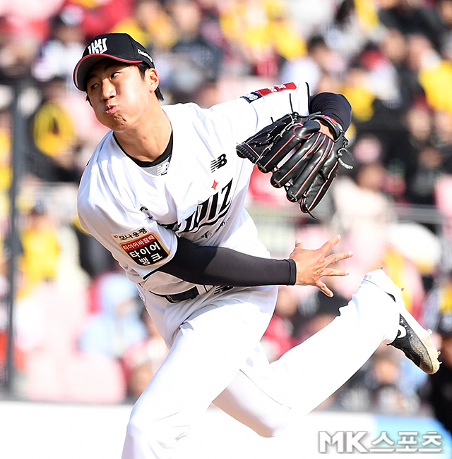 KT 신인 김동현 ‘신인의 패기’ [MK포토]