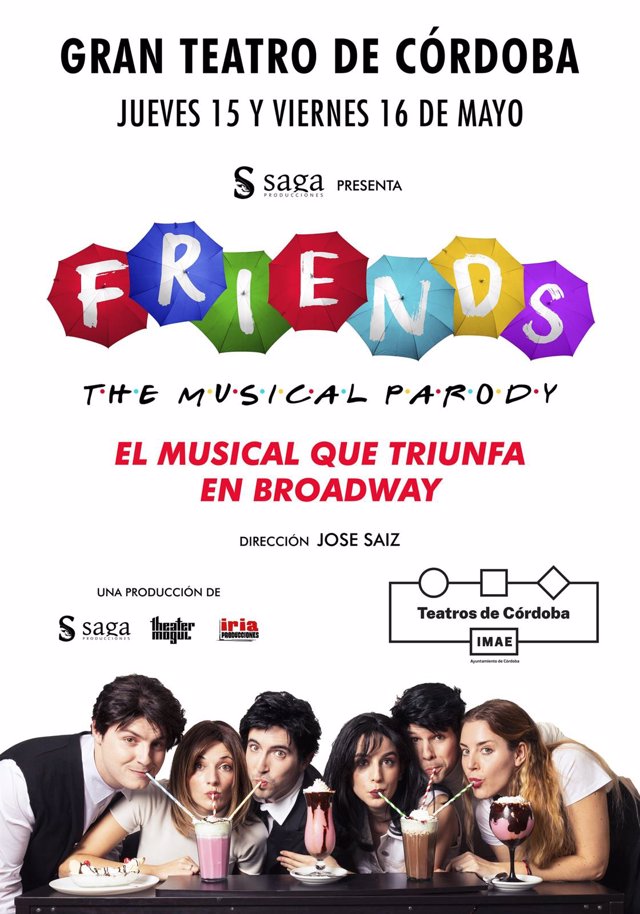 La comedia musical basada en la serie 'Friends' llegará al Gran Teatro ...