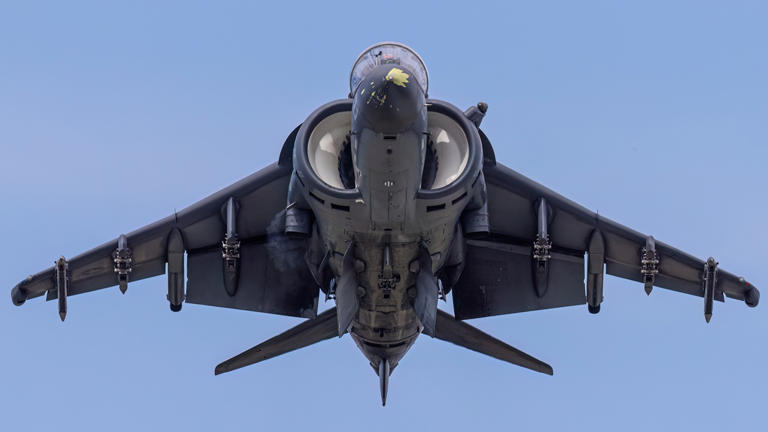 Where Can You See a Retired AV-8B Harrier II Jet in 2025?