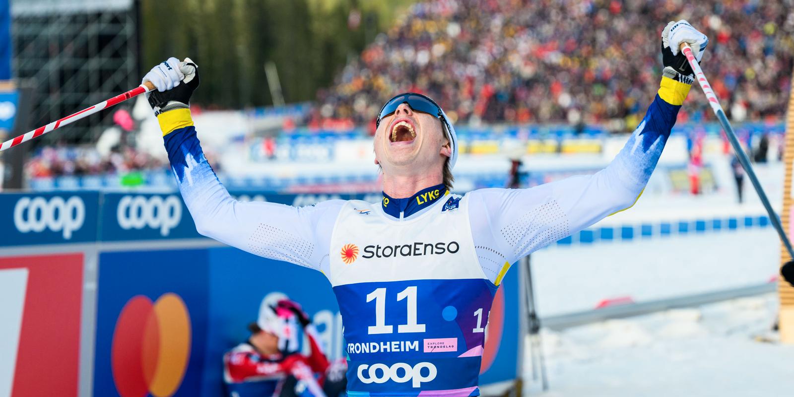 Poromaa tar VM-silver – efter dramatisk spurt