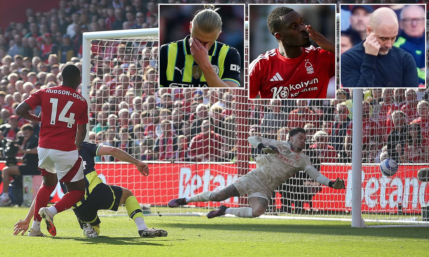 Nottingham Forest 1-0 Man City: Champions dealt fresh blow in top four ...