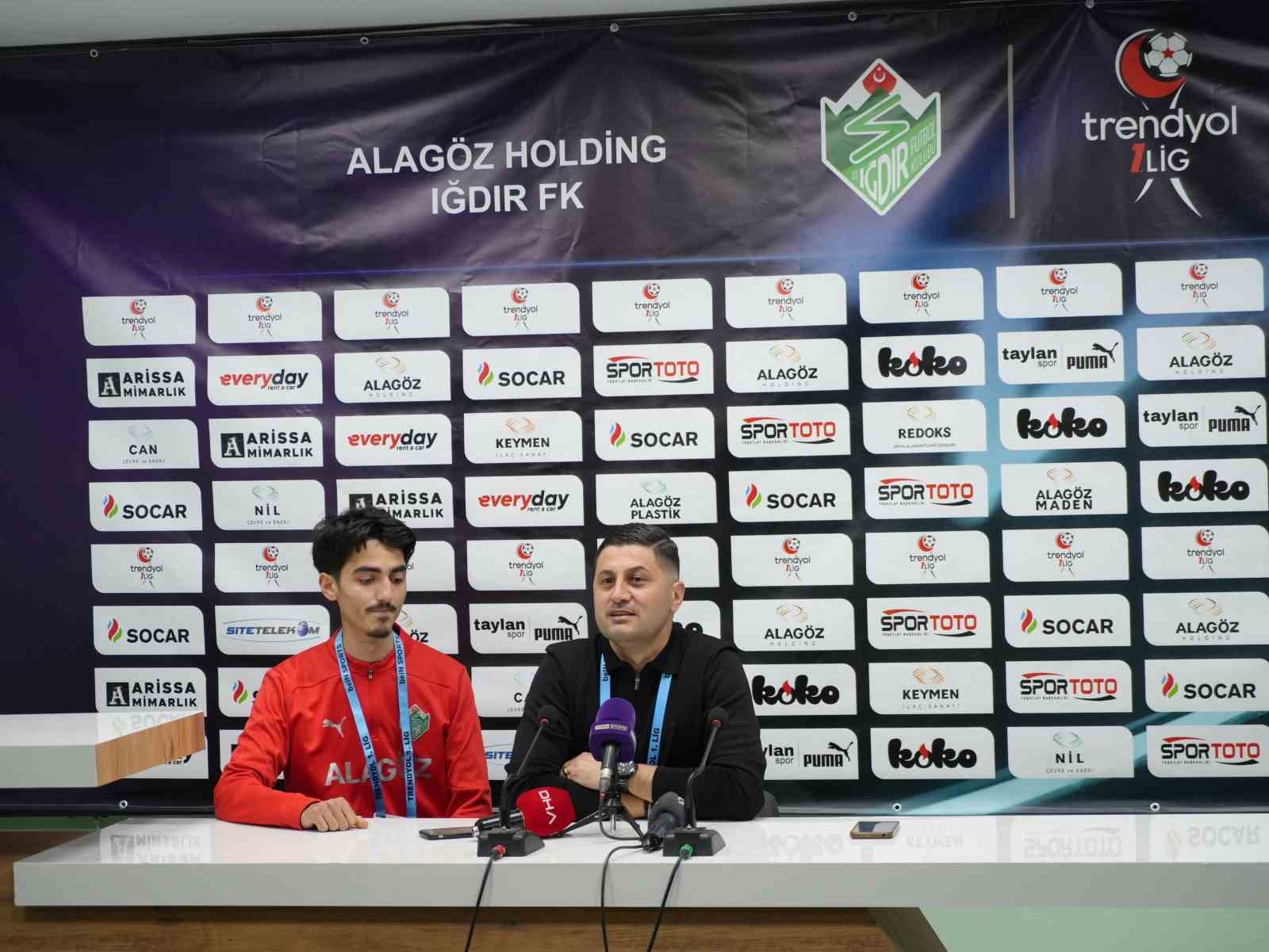 Iğdır FK - Şanlıurfaspor maçının ardından