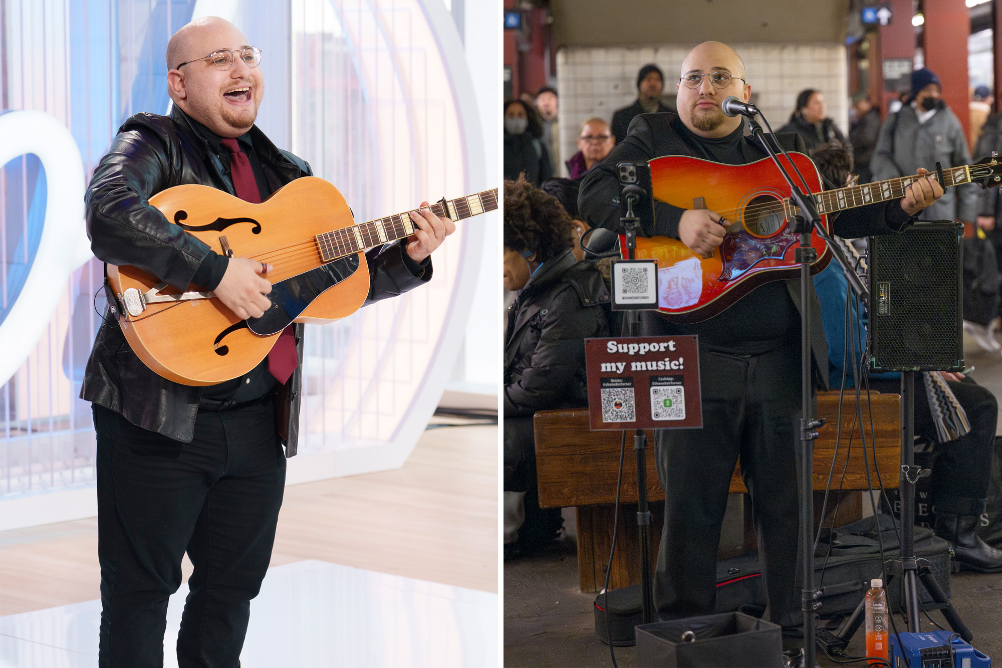 NYC subway busker who overcame homelessness gets his shot of fame on American Idol
