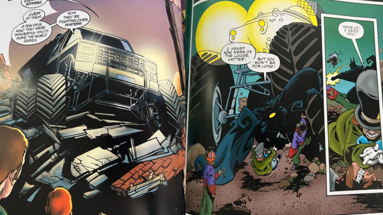Batman’s Monster Truck Is The Best Batmobile