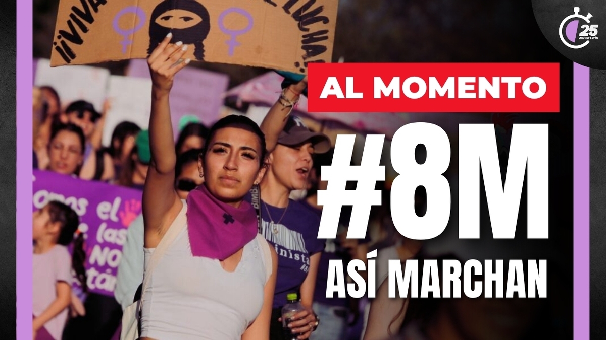 Marcha 8M EN VIVO: Noticias EN DIRECTO de este sábado 8 de marzo