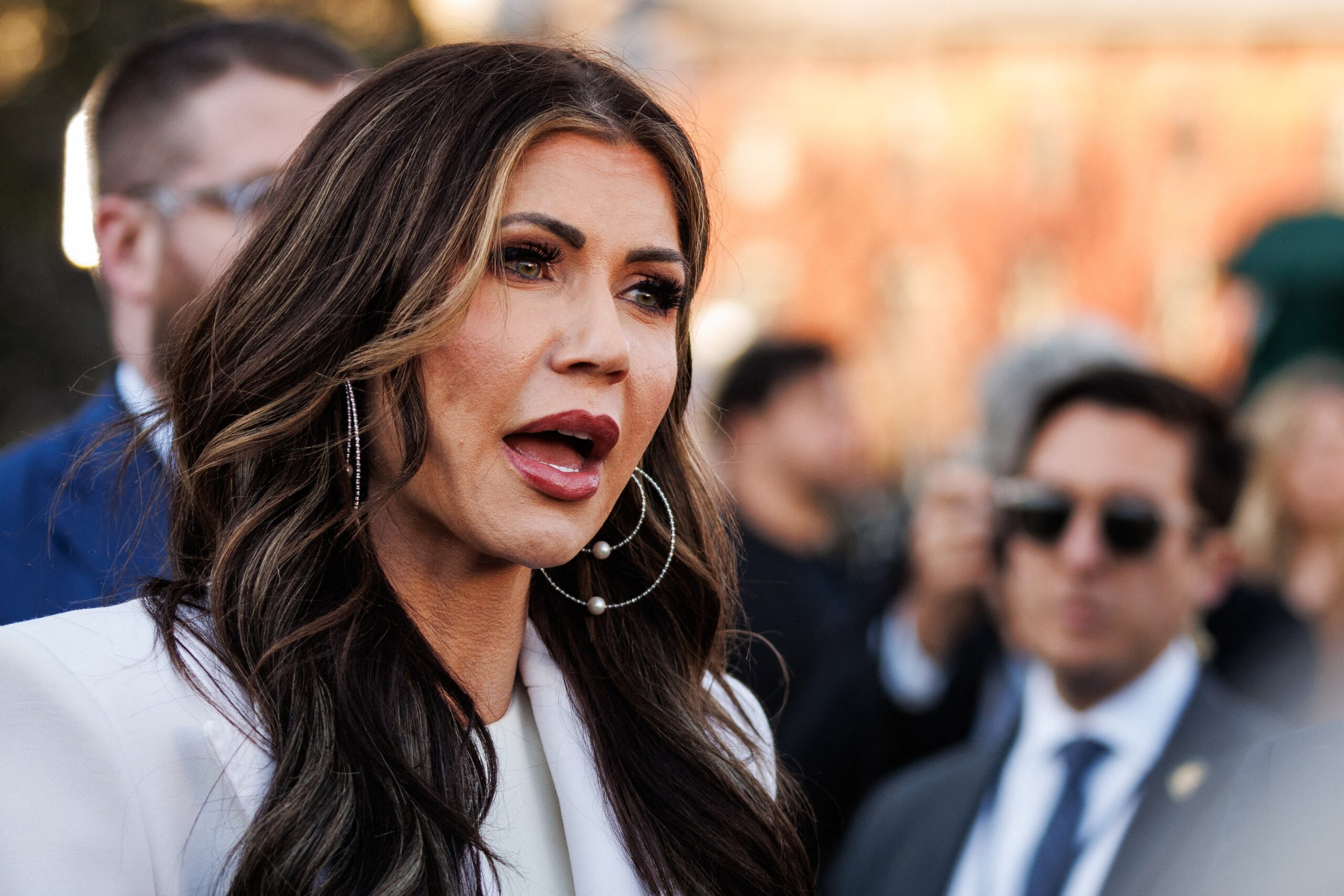 Kristi Noem Bites Back at Government-Issued Credit Card Claims