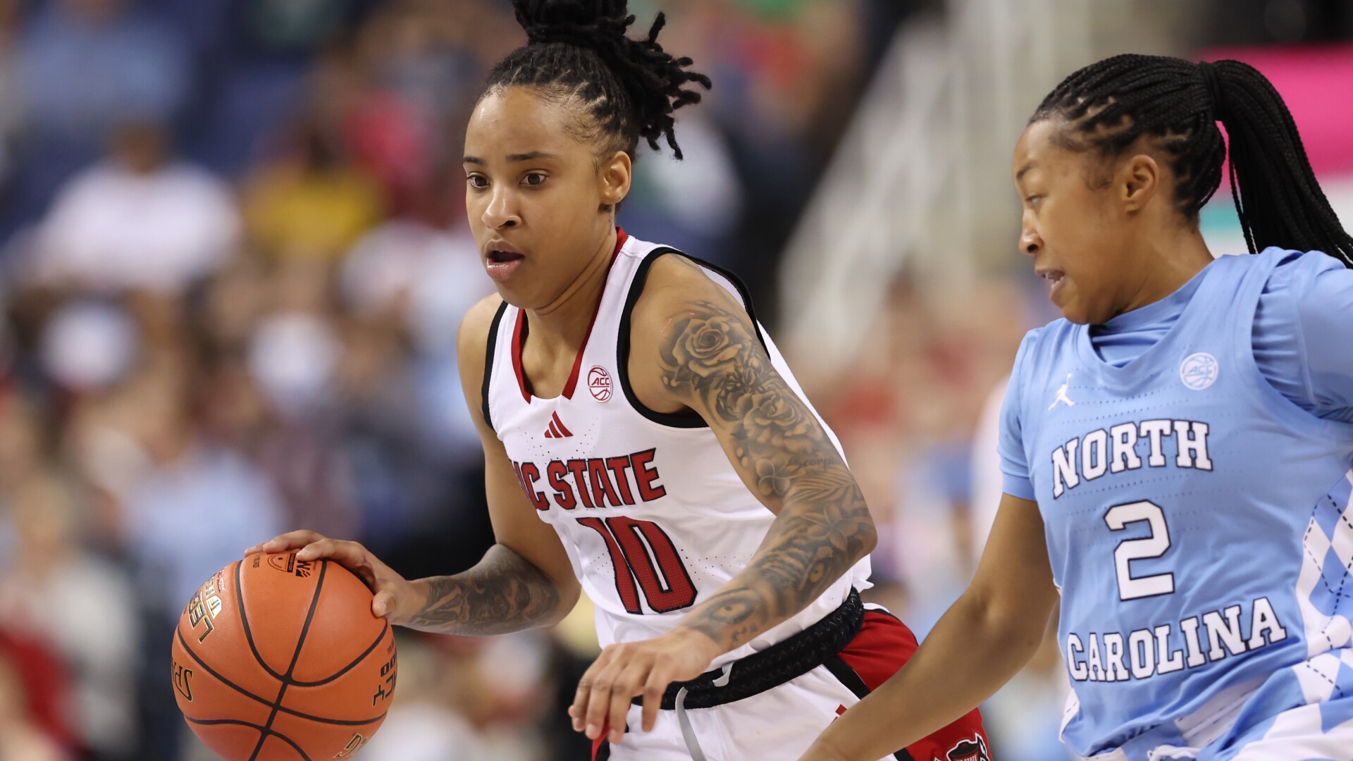 No. 7 NC State women beat North Carolina 66-55 to advance to ACC ...