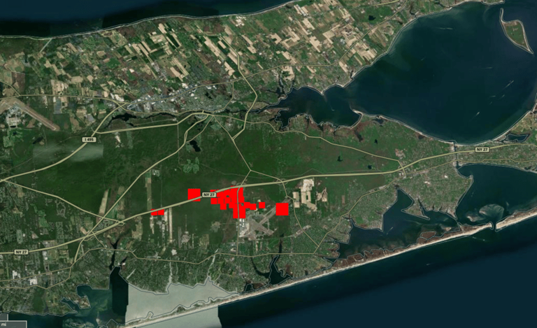 Exclusive VIDEO: Manorville Firefighters enter thick of Pine Barrens ...