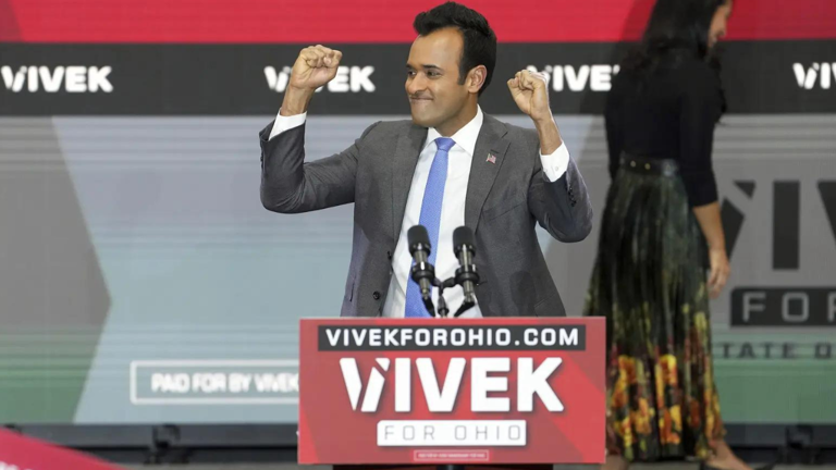 Ohio governor candidate Vivek Ramaswamy shares a family moment, says he ... Ohio governor candidate Vivek Ramaswamy shares a family moment, says he ...