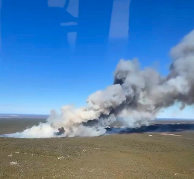 ‘Massive’ wildfires erupt on Long Island, sparking state of emergency ...