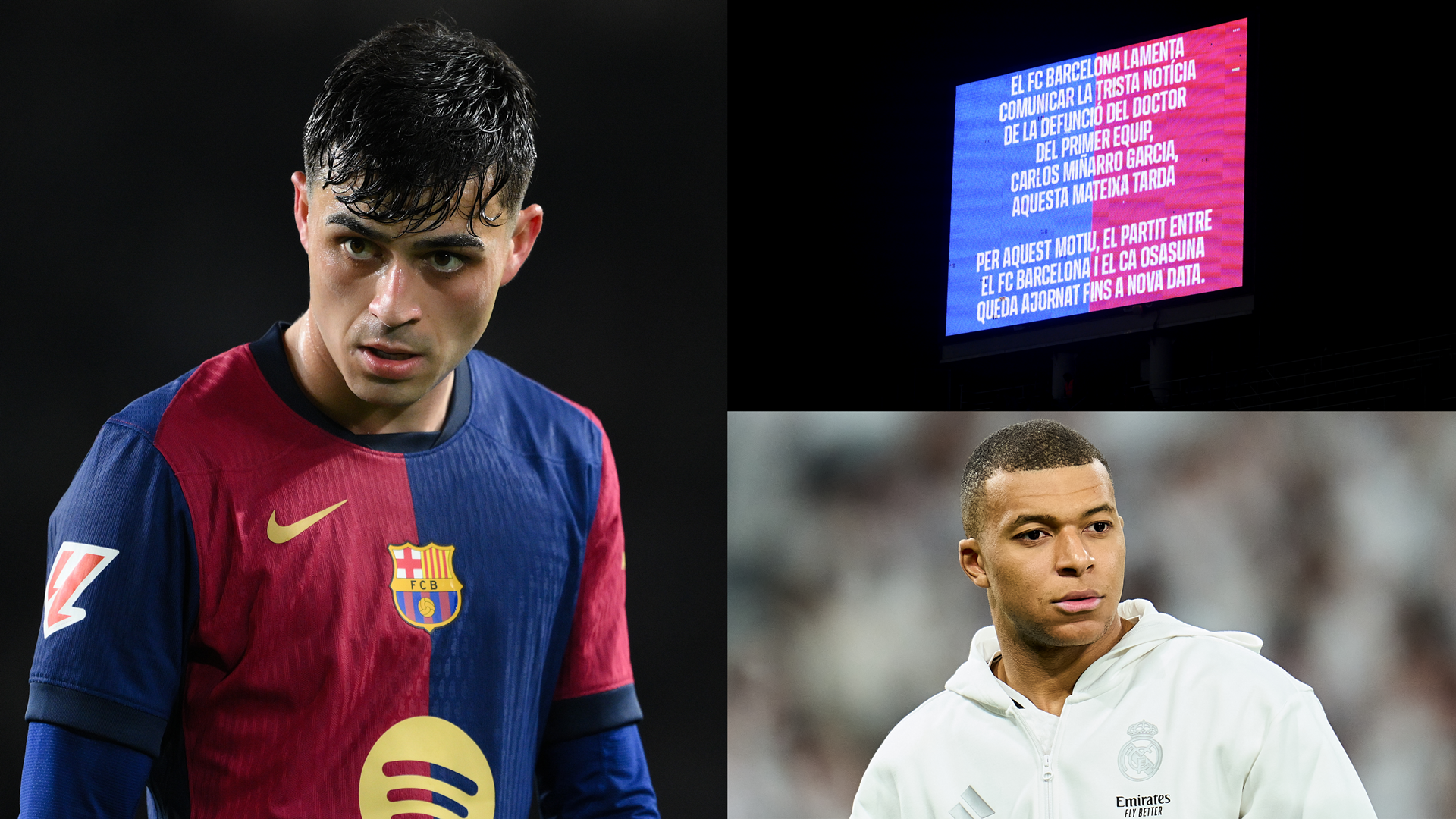 Barcelona stars Gavi and Pedri joined by Kylian Mbappe and Real Madrid ...