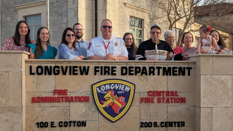 PHOTOS: Longview Fire Department chief honored at retirement ceremony