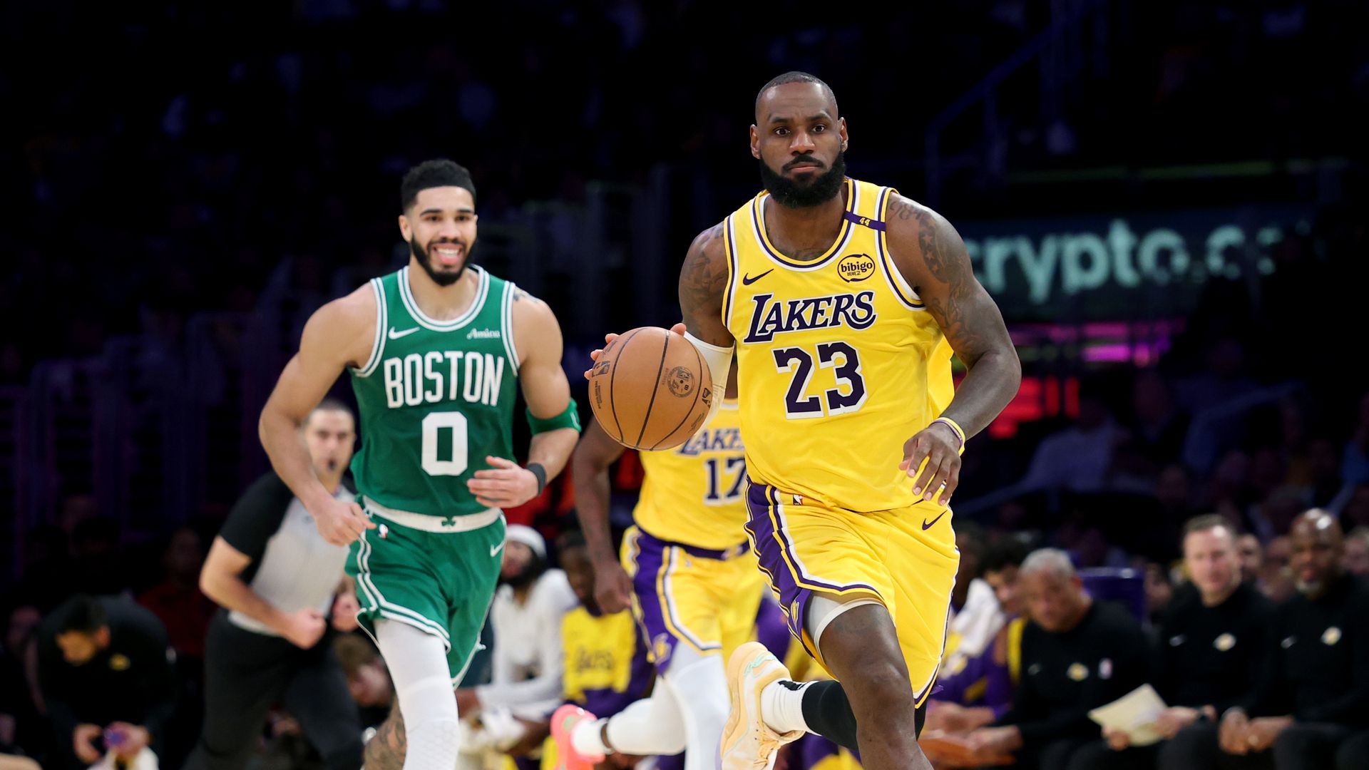 Los Angeles Lakers (40-21) at Boston Celtics (45-18) Game #64 3/8/25